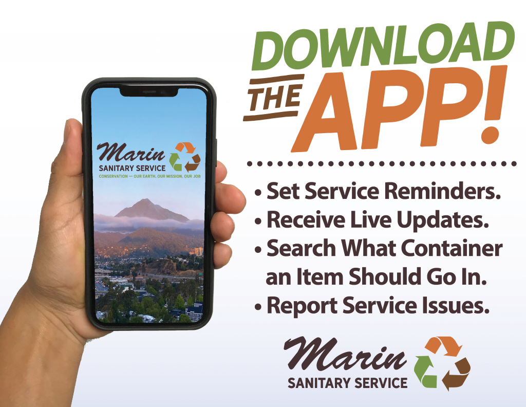 Never miss your waste collection day again! - Marin Sanitary Service